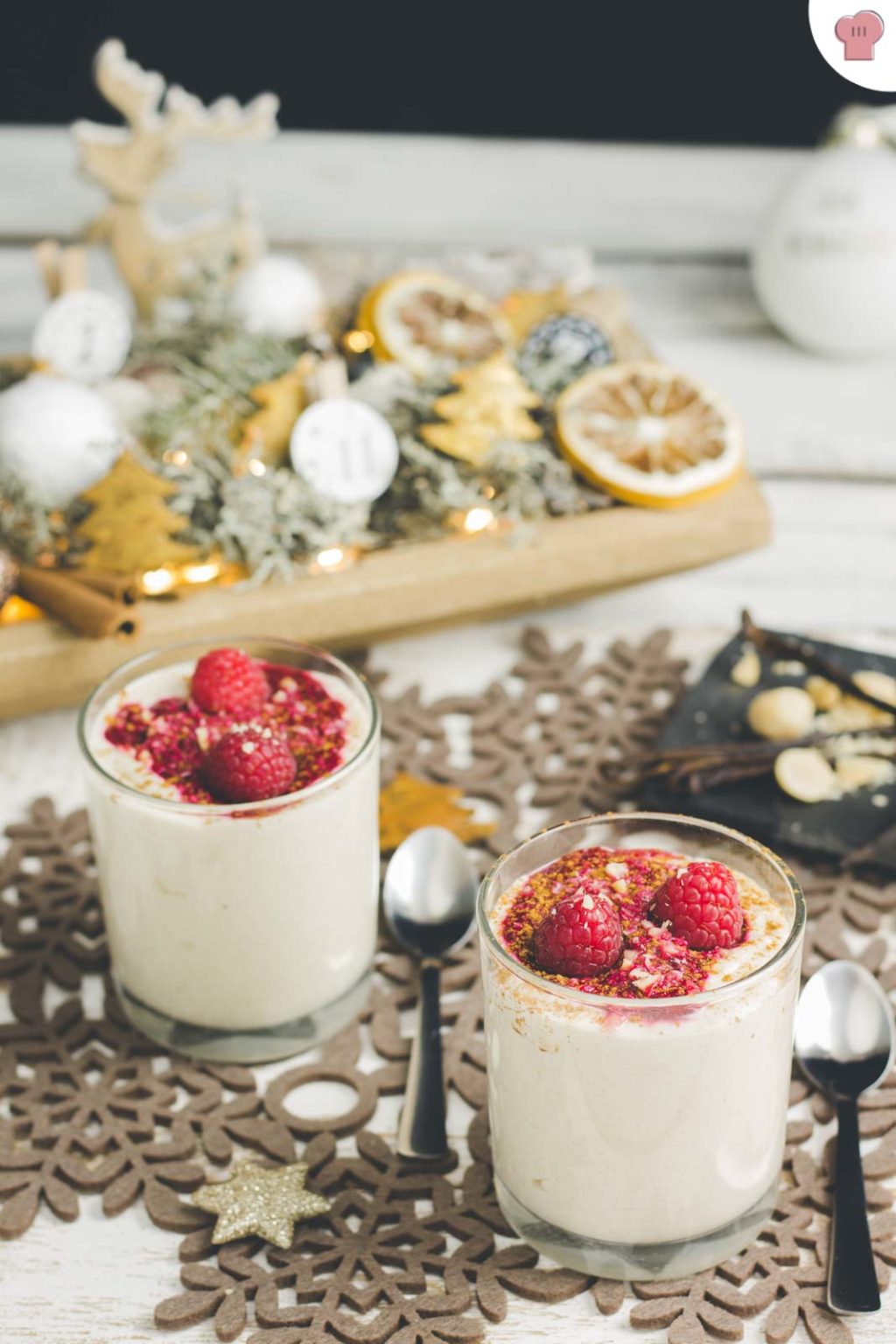 Postdessert Weihnachten Vegan